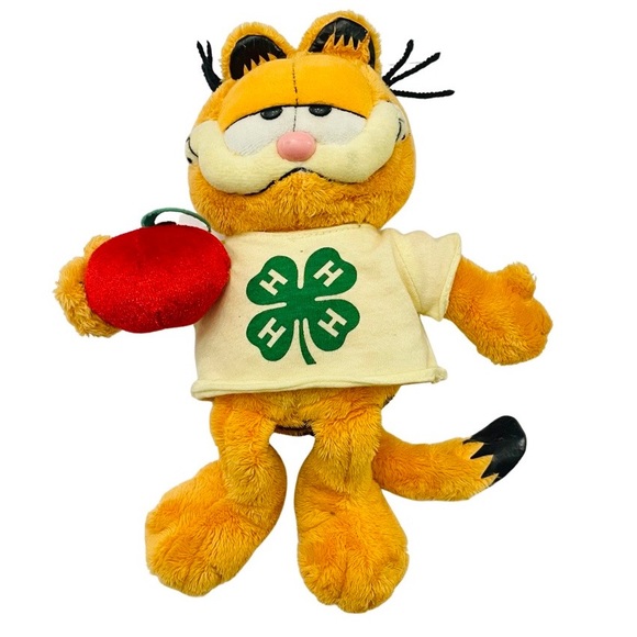 Ty | Toys | Ty 4h Garfield 206 Beanie Baby 4h Club Exclusive | Poshmark